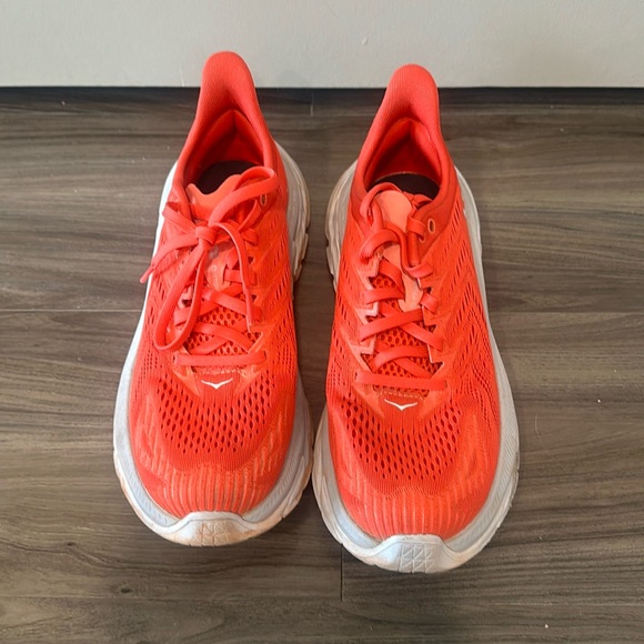 Hoka One One | Shoes | Red Hoka One One Clifton Edge Running Shoe ...